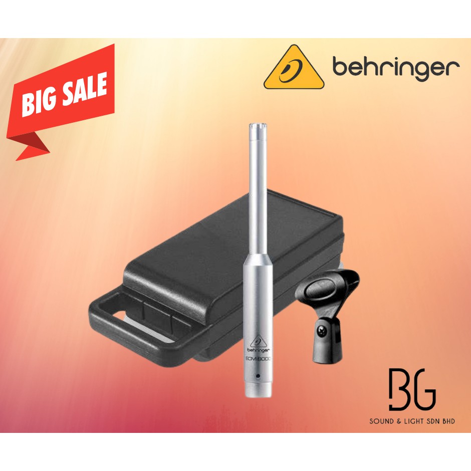 behringer ecm8000 Ultra-Linear Measurement Condenser Microphone ...
