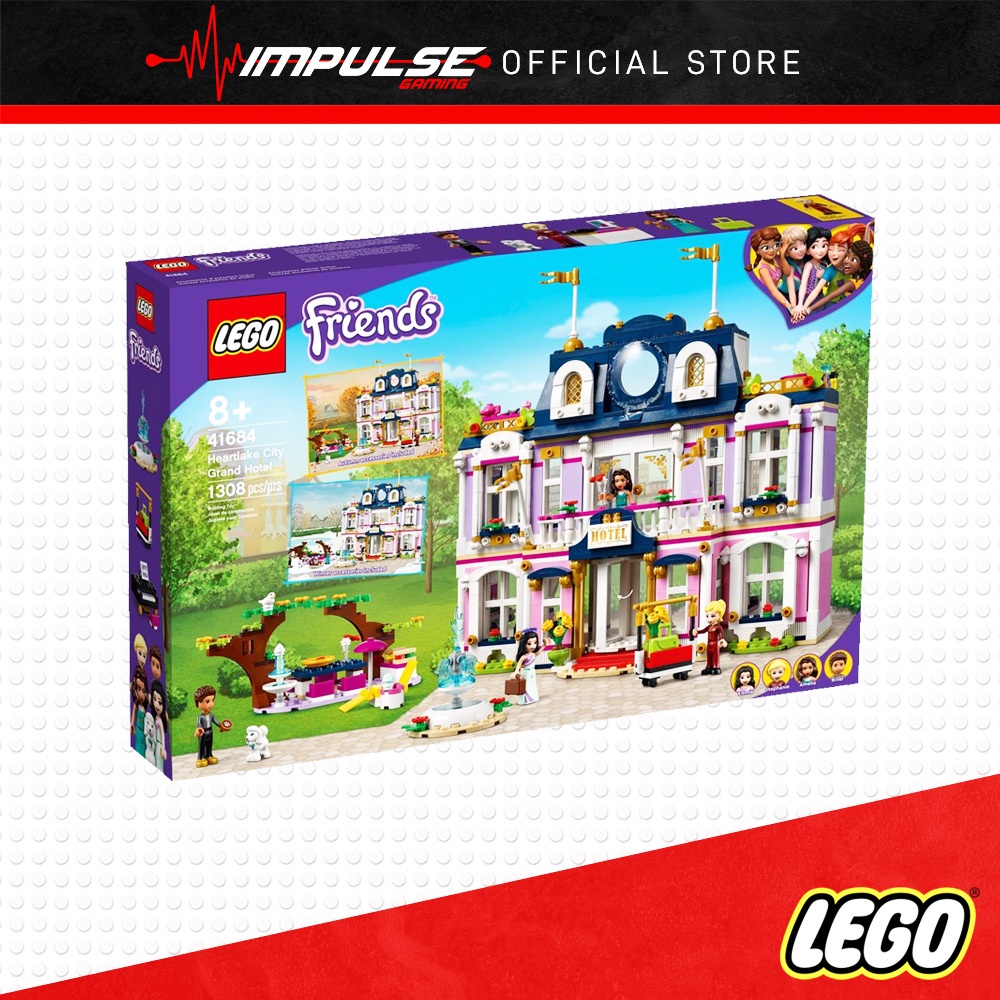 LEGO 41684 Friends - Heartlake City Grand Hotel | Shopee Malaysia