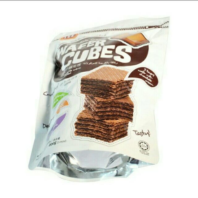WAFER CUBE CHOCOLATE 200G | Shopee Malaysia