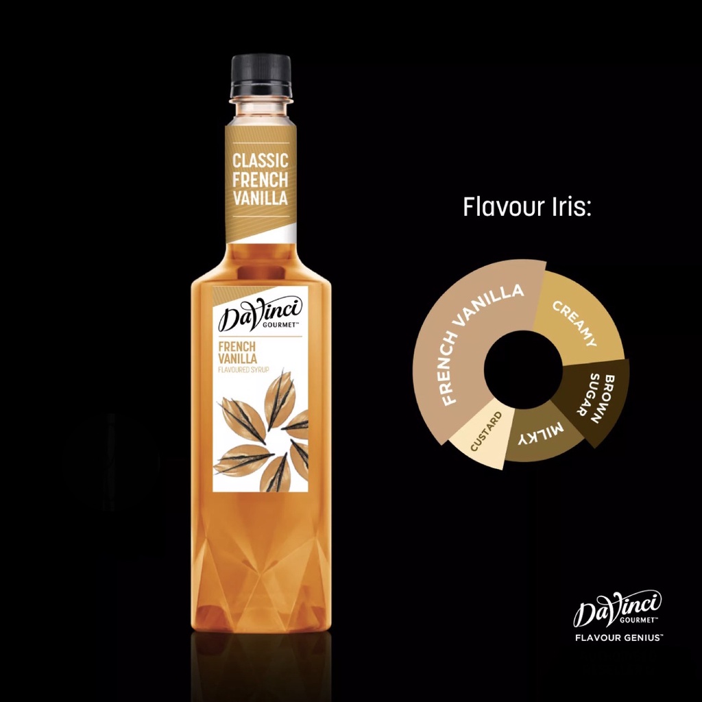 DaVinci Gourmet French Vanilla Syrup (750ml) | Shopee Malaysia