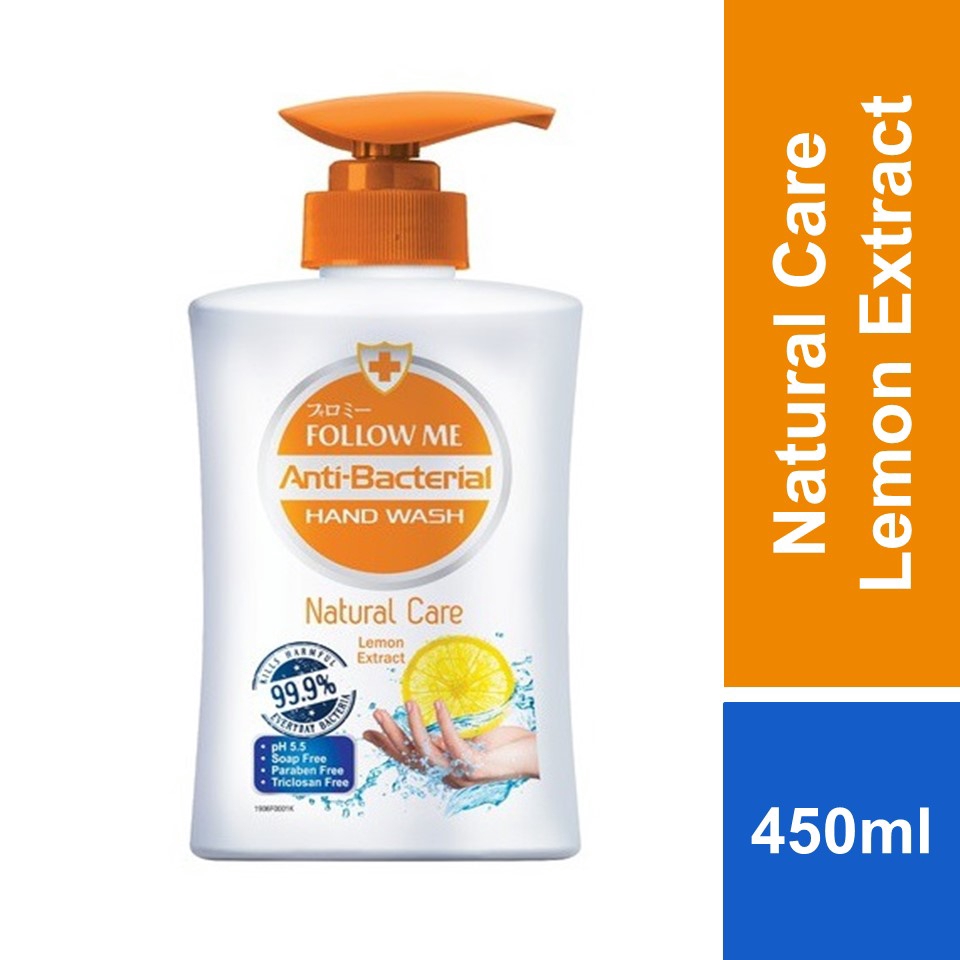Follow Me AntiBacterial Hand Wash Natural Care 450ml | Shopee Malaysia Follow Me AntiBacterial Hand Wash Natural Care 450ml | Shopee Malaysia
