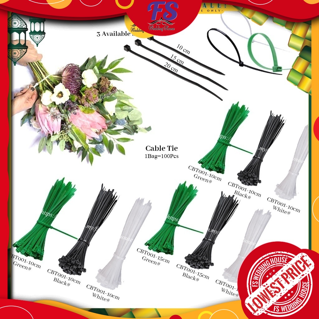 Cable Tie / Nylon Cable / Tali Plastik / Tali Cable /Plastic Nylon ...