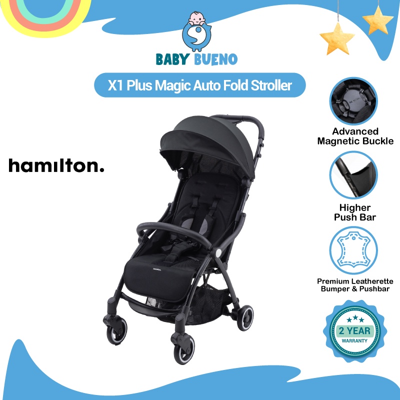 Baby Bueno Hamilton X1 Plus Magic Auto Fold Stroller | Shopee Malaysia