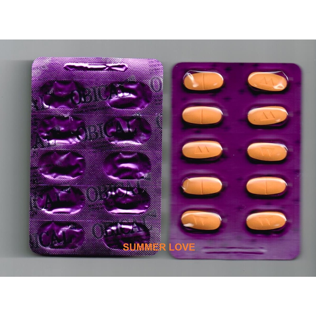 OBICAL WITH FOS 10 Tablets | Shopee Malaysia