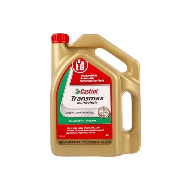 [100% Original] [4L] CASTROL TRANSMAX MULTIVEHICLE ATF | Shopee Malaysia