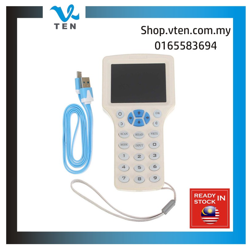 USED RFID NFC Copier ID/IC Reader Writer ID/H-ID IC Card Writer card ...