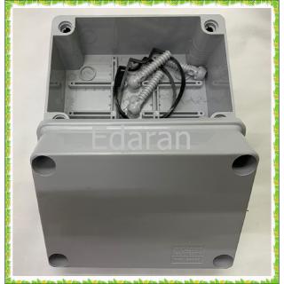 PVC LINK WEATHERPROOF ENCLOSURE BOX PEB 644 155MM X 115MM X 110MM GREY ...