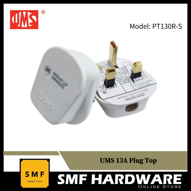 UMS 13A Three Pin Plug Top | Shopee Malaysia