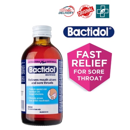 Bactidol Mouthwash 250ml | Shopee Malaysia