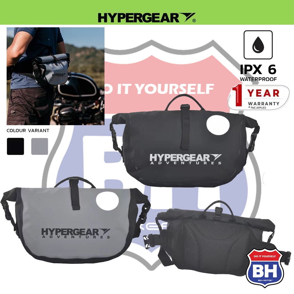 WAIST POUCH LARGE 100% ORIGINAL HYPERGEAR HYPER GEAR ( WATERPROOF ...