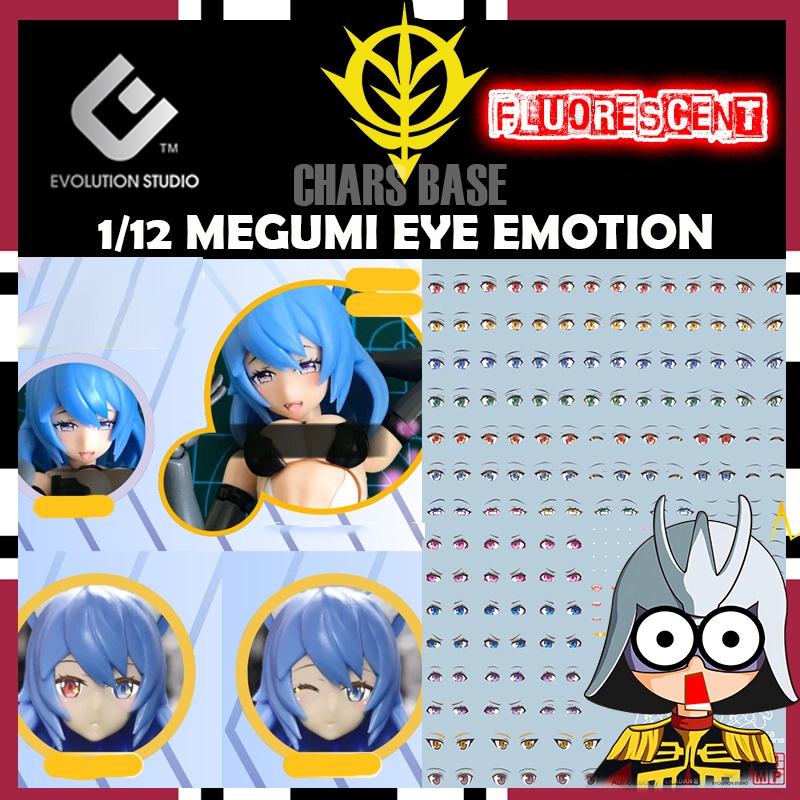 EVO DECAL MEGUMI EYE 30MS GIRLS EYE DECAL | Shopee Malaysia