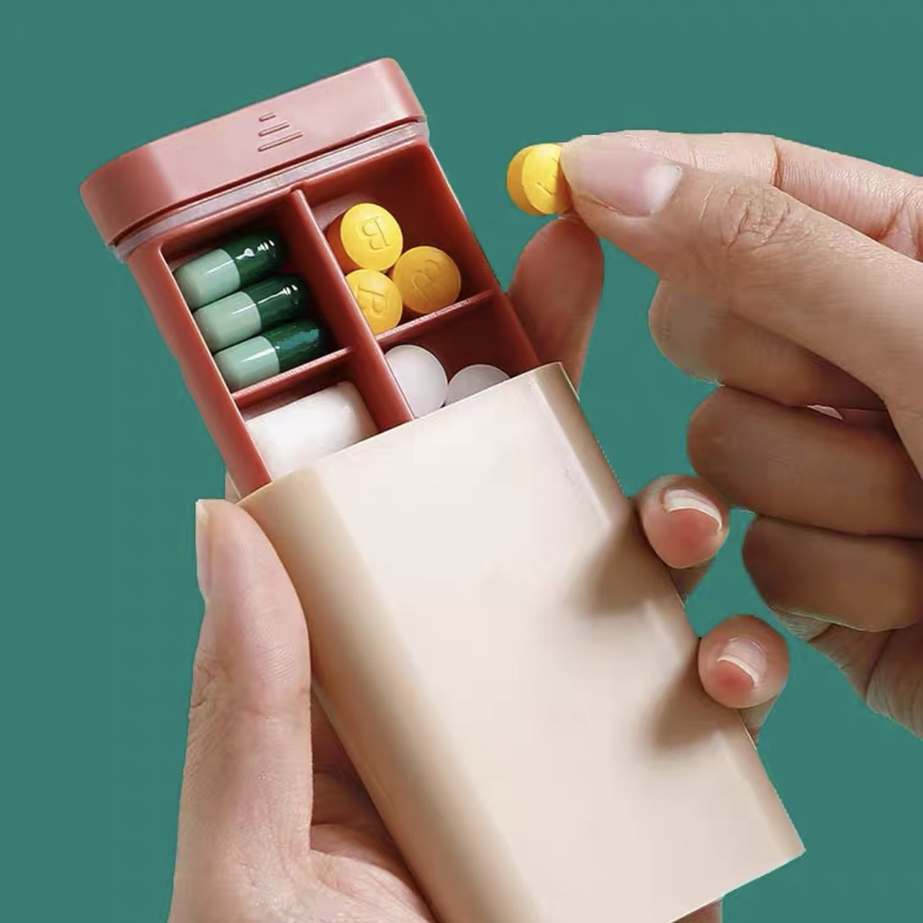 Modern Multicolor Pill Container | Shopee Malaysia