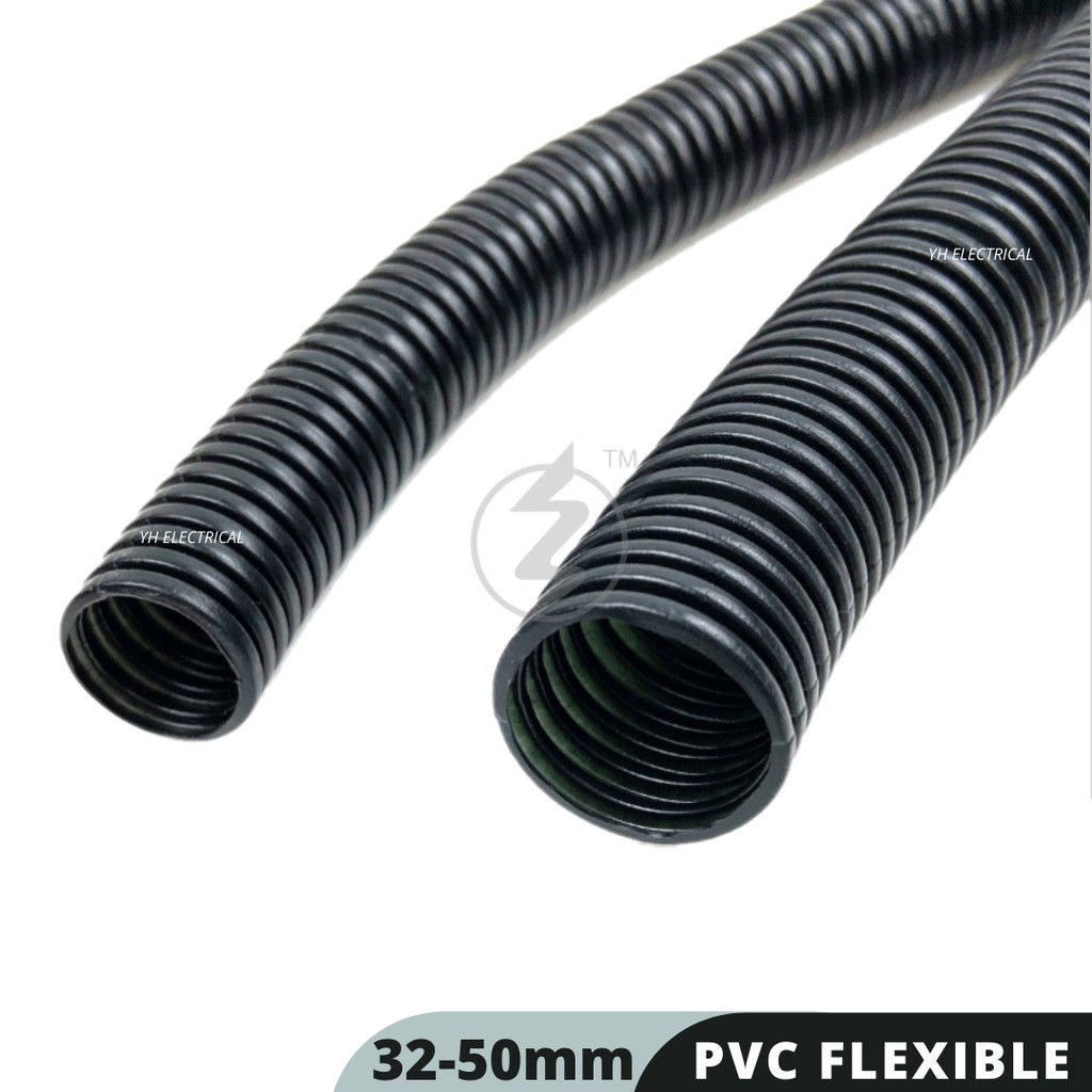 32MM/ 40MM / 50MM PVC Conduit Corrugated Flexible Pipe/ Flexible ...