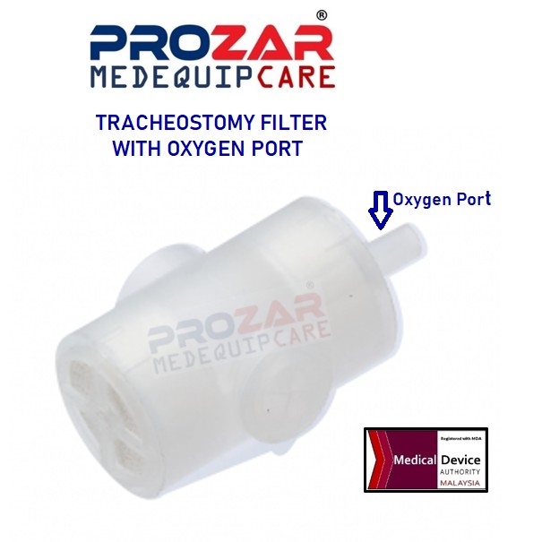 THERMOVENT TRACHY-Vent 3PCS HME FILTER FOR TRACHEOSTOMY HOME PATIENT ...