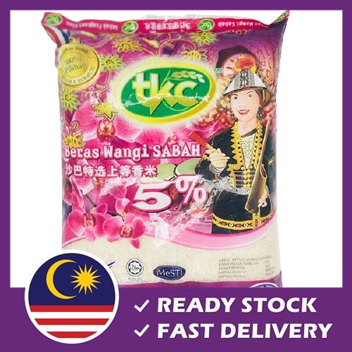 Beras Wangi Sabah TKC 5Kg (Penghantaran SABAH Sahaja) | Shopee Malaysia