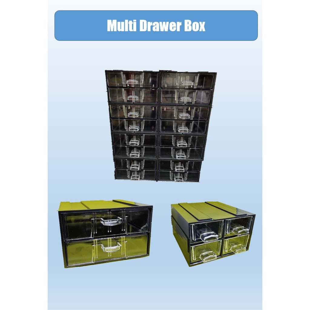 Multi Drawer Box/combined Box ready stock | Shopee Malaysia