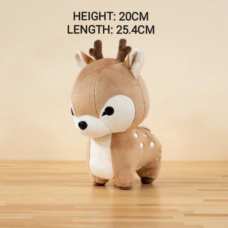 (MEDIUM SIZE) BELLZI DEERI THE DEER (HEIGHT: 20CM, LENGTH: 25.4CM ...
