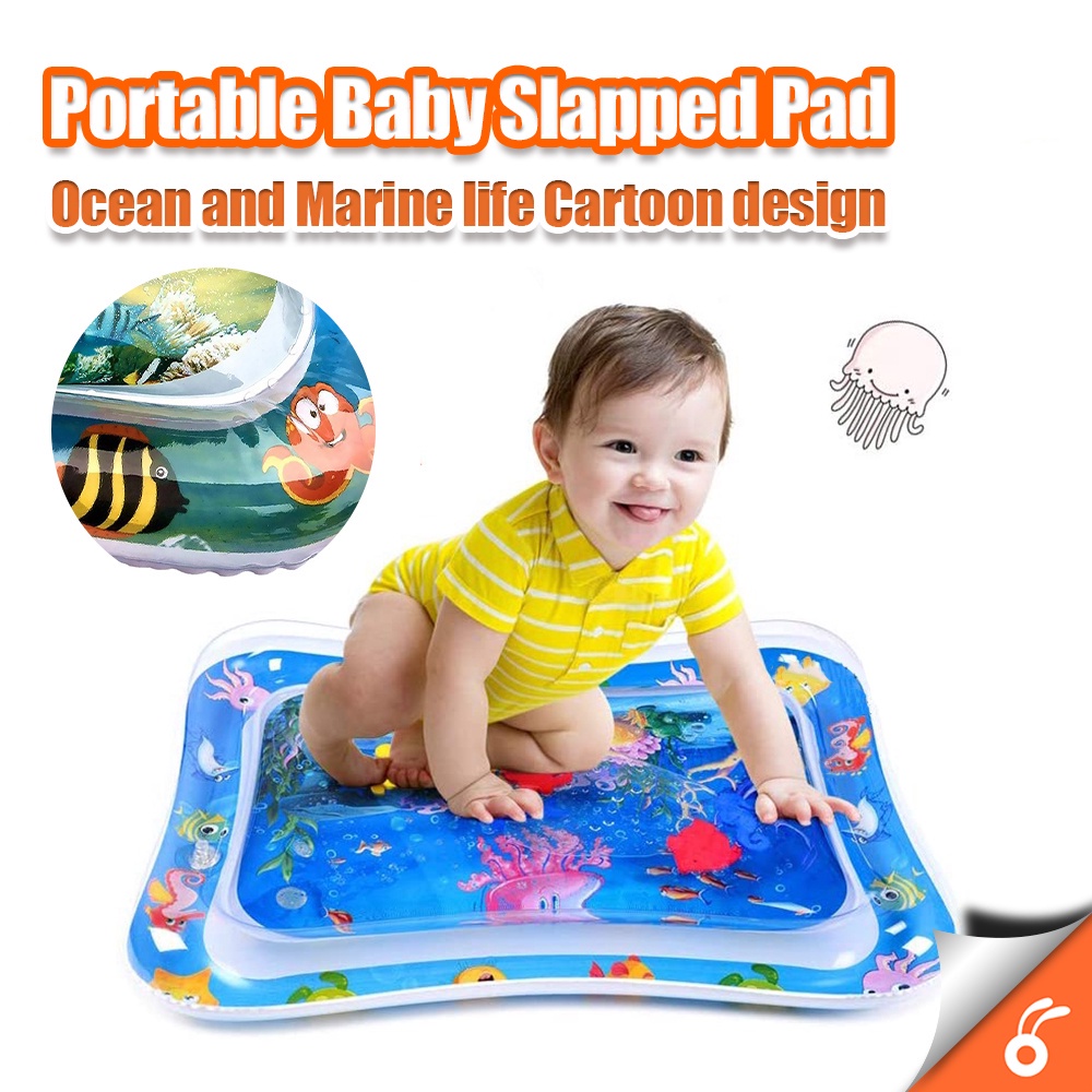 6125 BABY SLAPPED PAD Water Mat Cushion Prone Pat Playmat Water Play ...