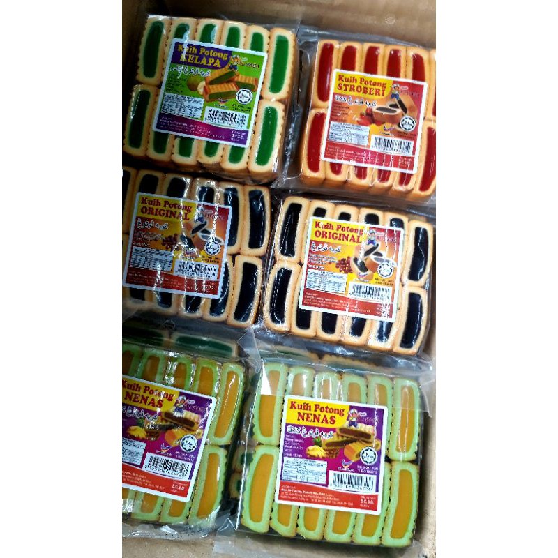 Kuih Potong / Biskut Potong 12pcs 130g [ HALAL ] | Shopee Malaysia