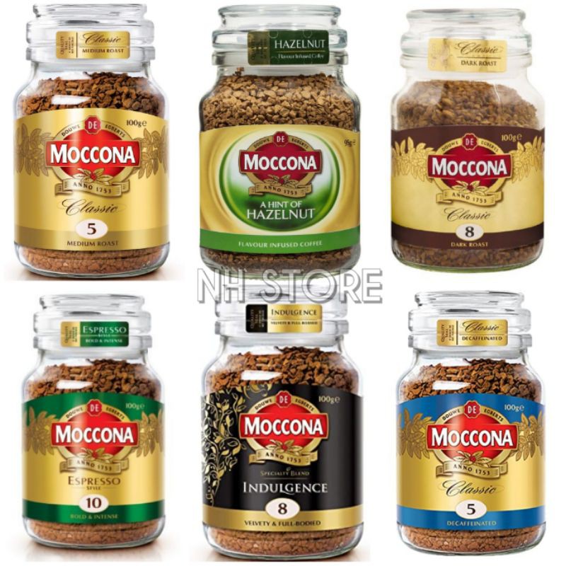MOCCONA INSTANT COFFEE 100GM JAR | Shopee Malaysia