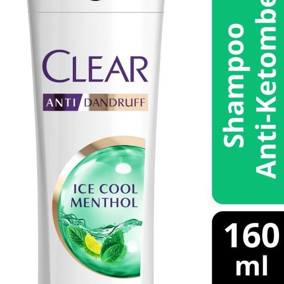 Clear Anti Dandruff Ice Cool Menthol Shampoo 160 ml Can Cod | BeeCost