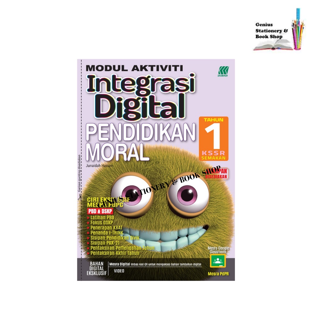 Modul Aktiviti Integrasi Digital Pendidikan Moral Tahun 1 2022 | Shopee ...