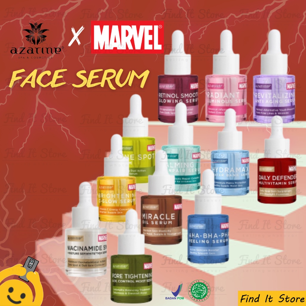 Azarine Face Serum Super Hero Marvel Edition 20ml | Special Edition ...