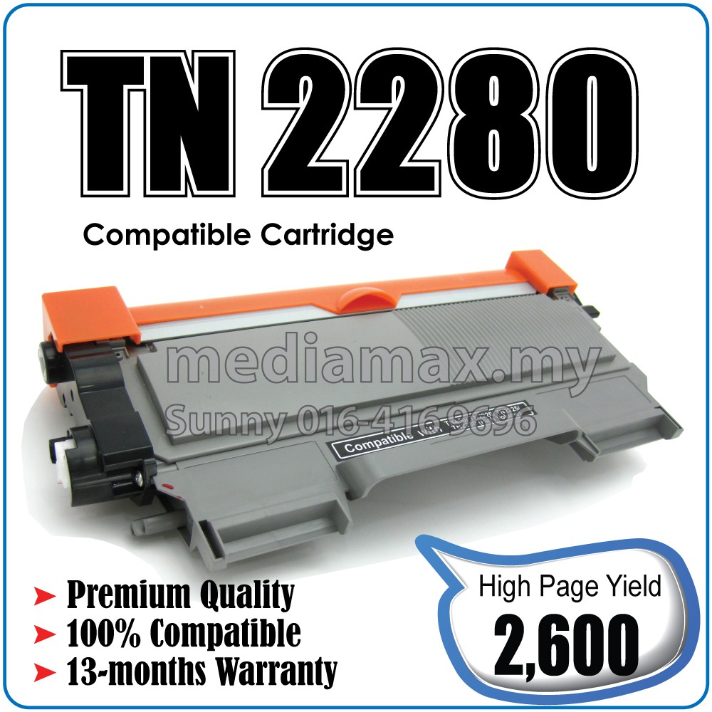 TN 2280 Compatible BRO TN2280 TN-7360n DCP 7055 7065DN MFC 7290 7360 ...