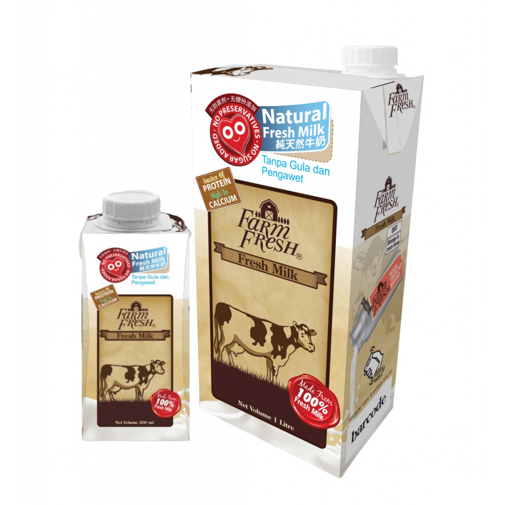 Farm Fresh UHT Fresh Milk 1L | Shopee Malaysia
