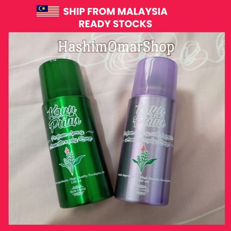 Spray Kayu Putih Natural/Lavender Scent Perfume 120ML (DISINFECTION ...