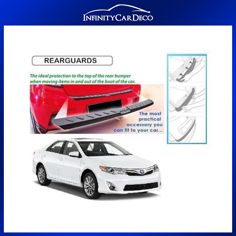 Toyota Camry 2012-2015 Rear Bumper Step Protector Guard | Shopee Malaysia