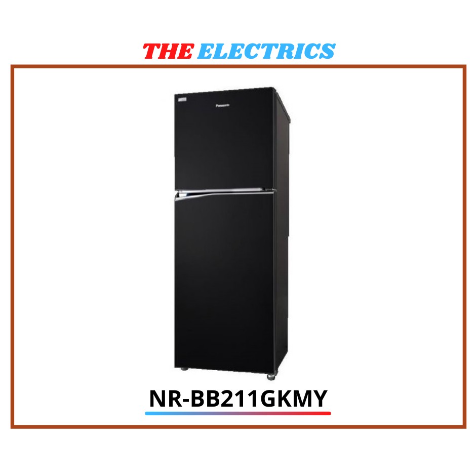 Panasonic 210l Econavi Inverter 2 Door Top Freezer Fridge Nr Bb211pk