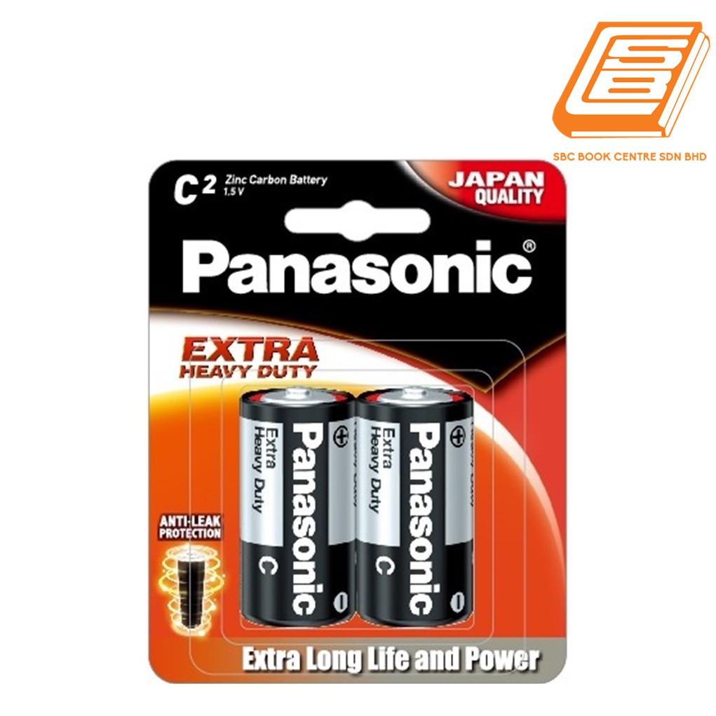 Panasonic C2 Extra Heavy Duty Battery | Shopee Malaysia