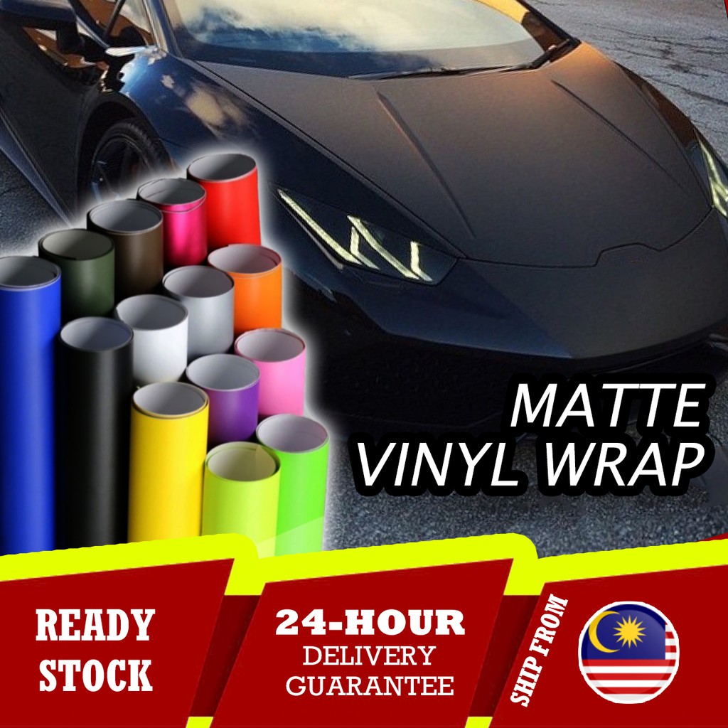 [1.52M*9M] Matte Vinyl Sheet Wrap Sticker Film Paper Decal Car ...