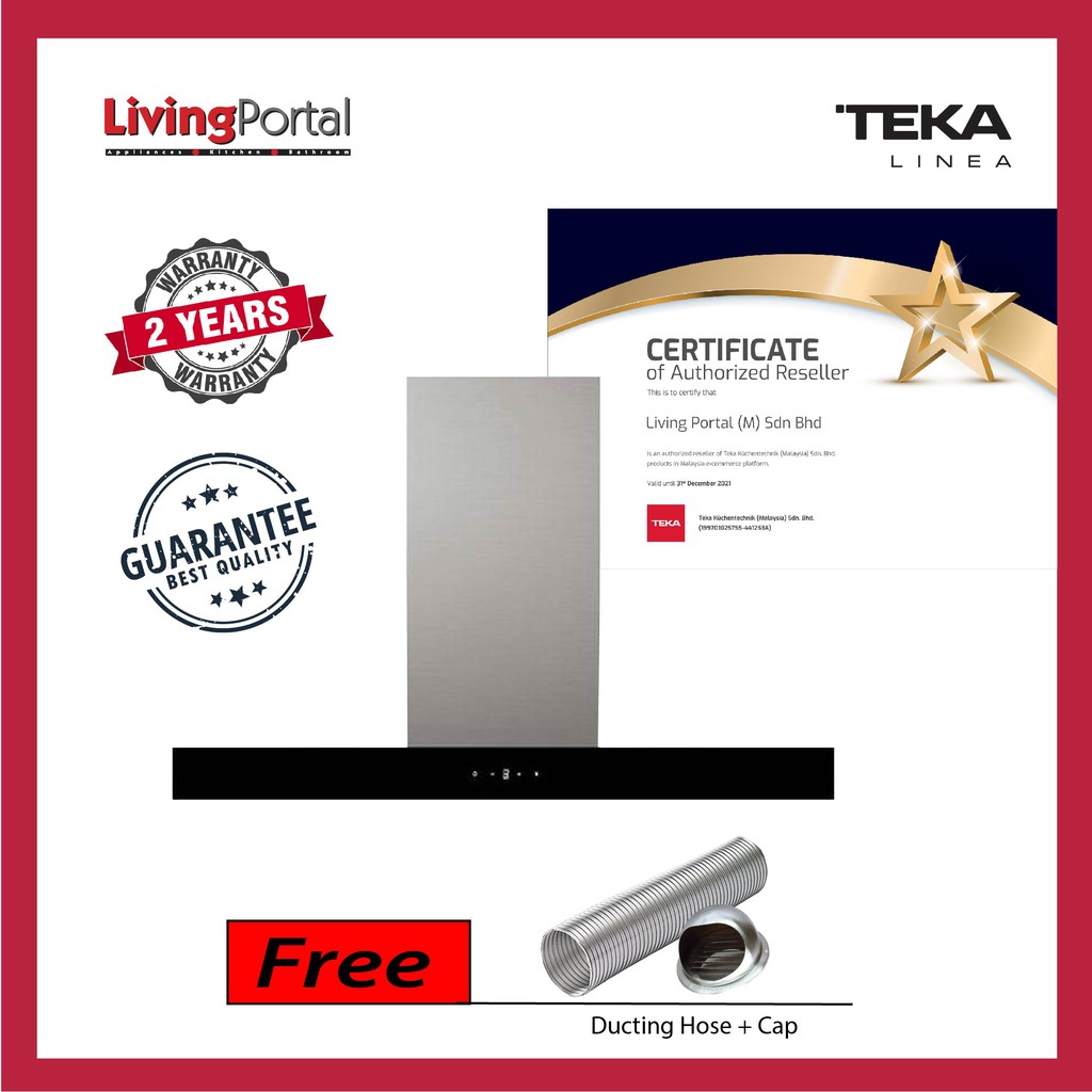 TEKA Linea LDH-TC 90cm Chimney Hood | Shopee Malaysia