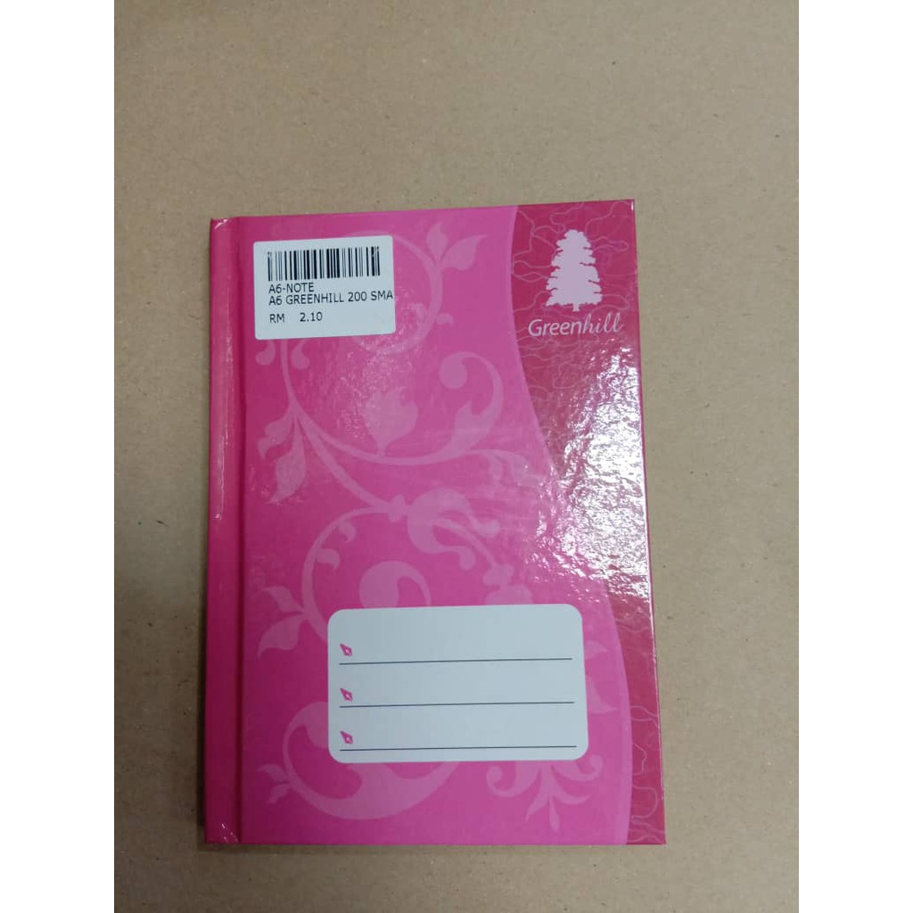 Greenhill Small Notebook 200 pages | Shopee Malaysia