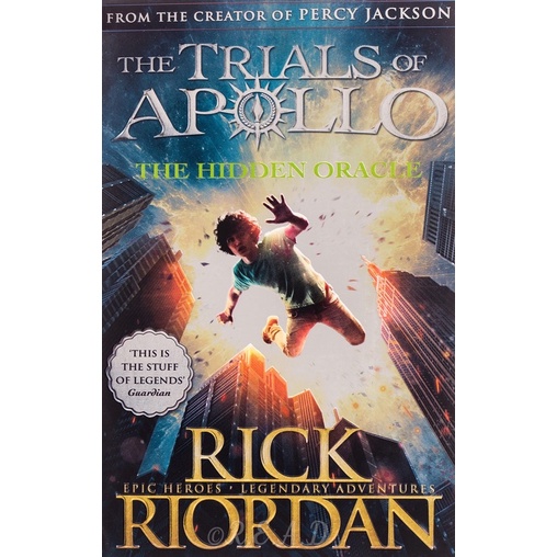 The Trials Of Apollo The Hidden Oracle : Book1 (ISBN 9780141363929 ...