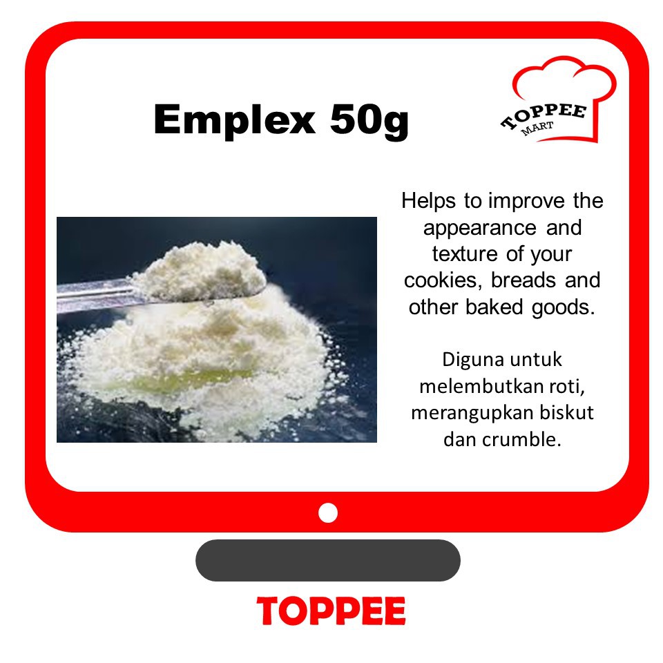 EMPLEX 50G (For Crunchy purpose) | Shopee Malaysia