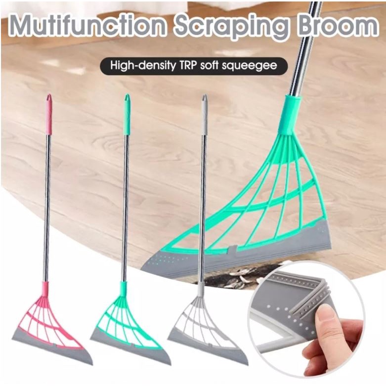 Penyapu Magic Broom Sweeper Toilet Bathroom Floor Penyapu Lantai Mop ...