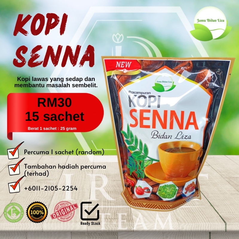 KOPI SENNA - RM30/15 SACHET + PERCUMA 1 SACHET (KOPI SEDAP | LAWAS ...