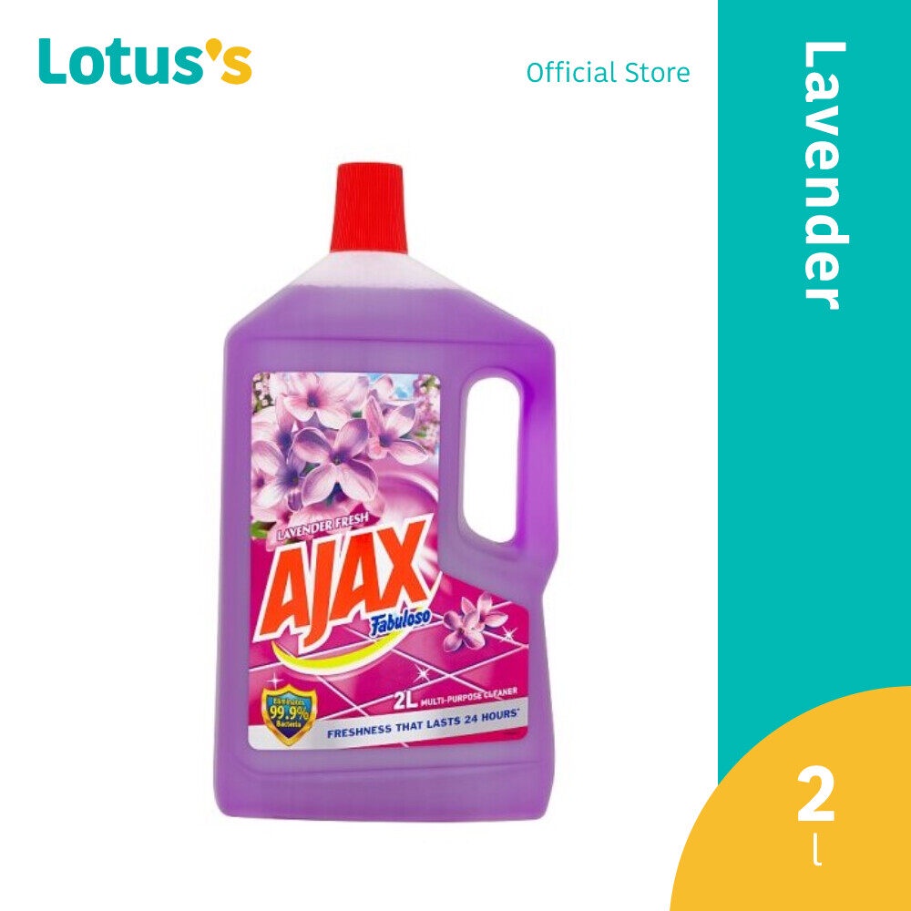 Ajax Fabuloso Lavender Fresh Multi-Purpose Cleaner (2 Litre) | Shopee ...