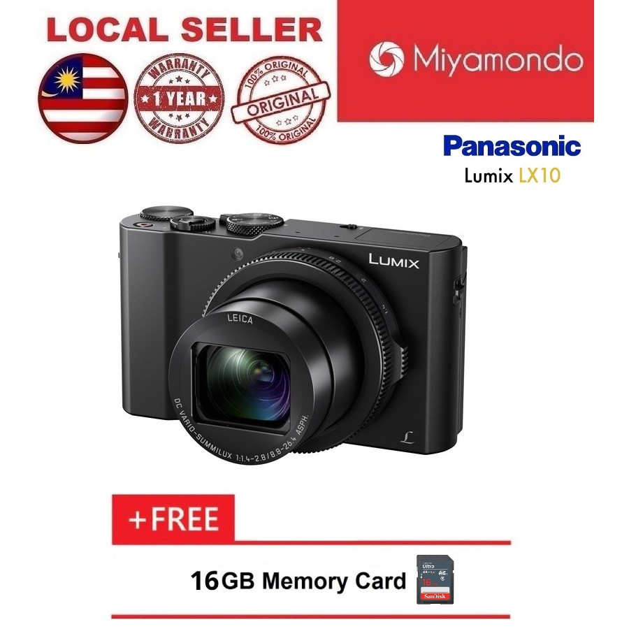 Panasonic Lumix DMC-LX10 (Lumix DMC-LX15) Price in Malaysia & Specs ...