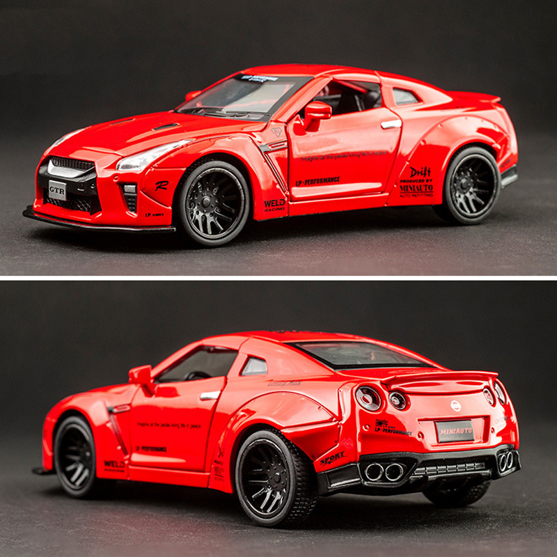 MiniAuto 1:32 NISSAN GTR Nismo Car Model Toy Diecast For Kids | Shopee ...