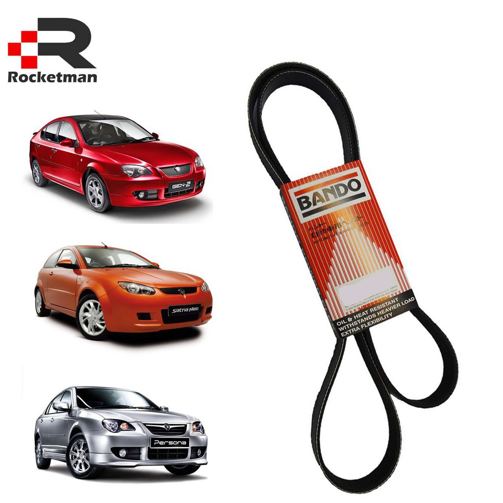 BANDO 6PK1675 FAN BELT PROTON SAGA FL BLM GEN2 EXORA CPS PERSONA WAJA ...