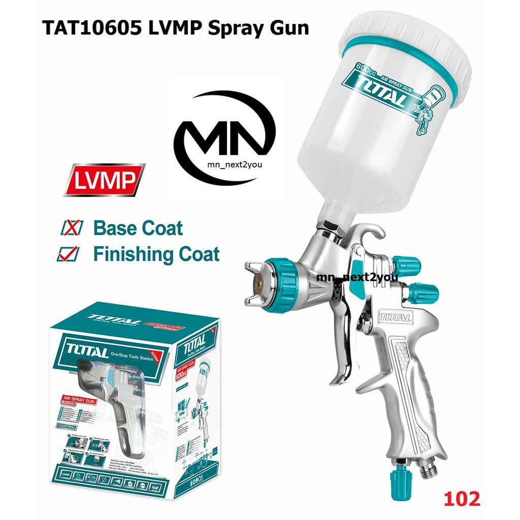 Total TAT10605 LVMP Spray Gun | Shopee Malaysia
