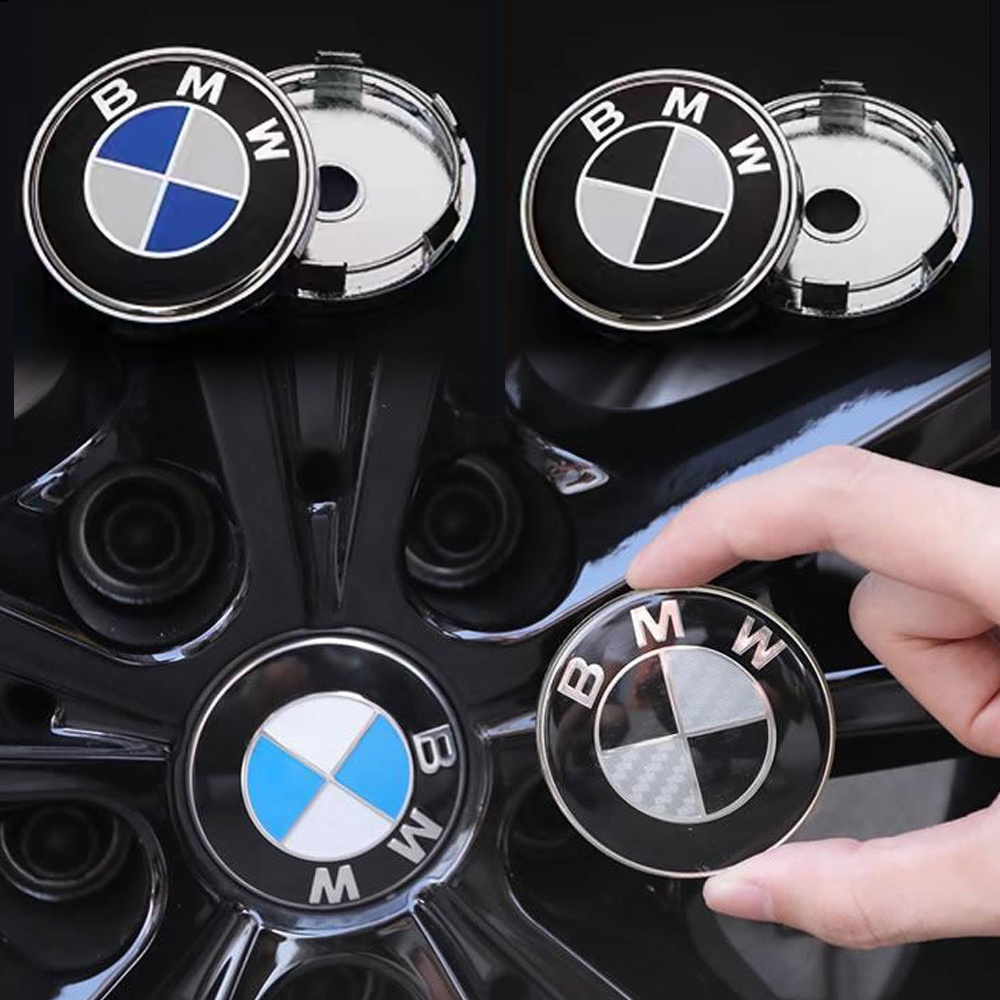 4Pcs Genuine BMW Emblem Logo Badge Hub Wheel Rim Center Cap 59mm Set of ...