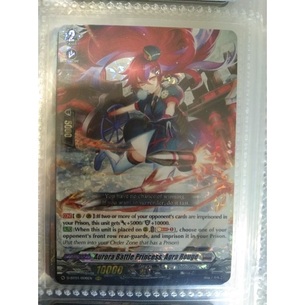 Cardfight!!! Vanguard Overdress ENG Ver Aurora Battle Princess,Agra ...