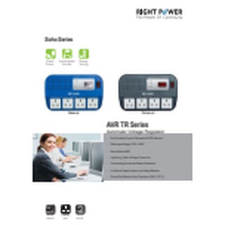 Right Power (AVR) AUTOMATIC VOLTAGE REGULATOR - TR800-LE (800VA ...