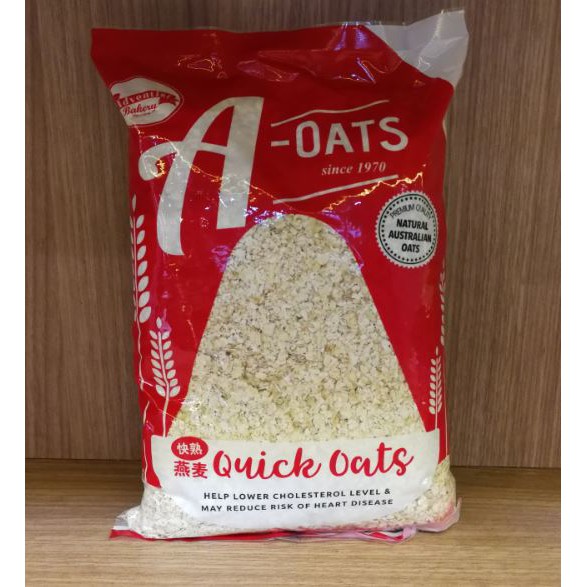 Adventist Bakery A-Oats Quick Oats 1 kg | Shopee Malaysia