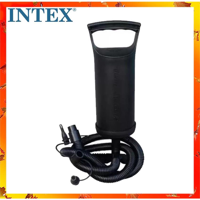 Intex 68612 Manual Hand Air Pump Inflate For Toys Bed Compression Bag ...